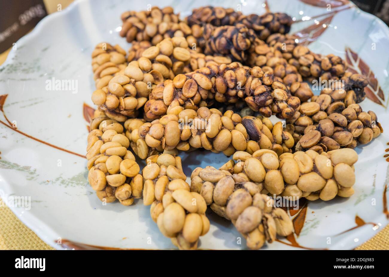 The civet coffee from Timor Leste is being exhibited at the CIIE in ...