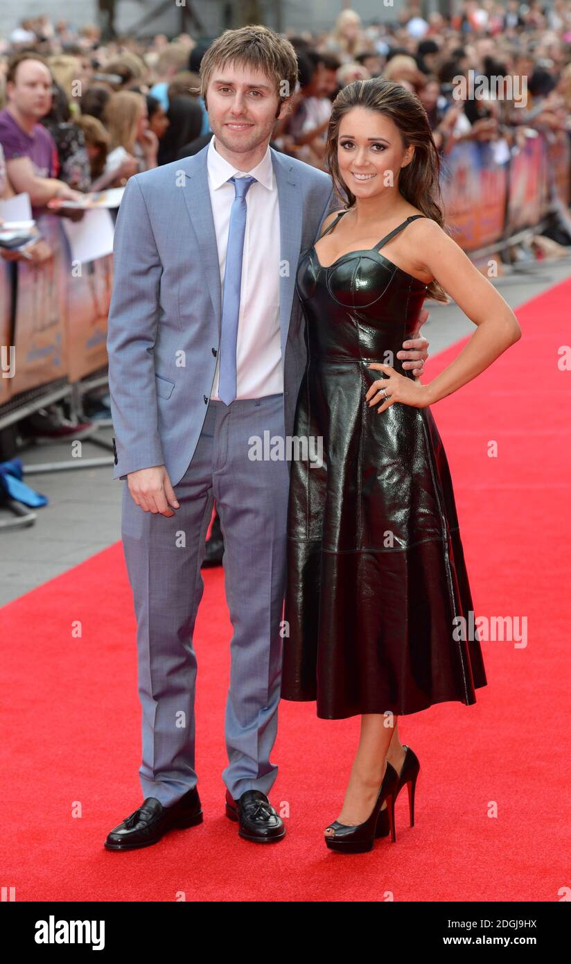 James Buckley and Clair Meek arriving at The Inbetweeners 2 World ...