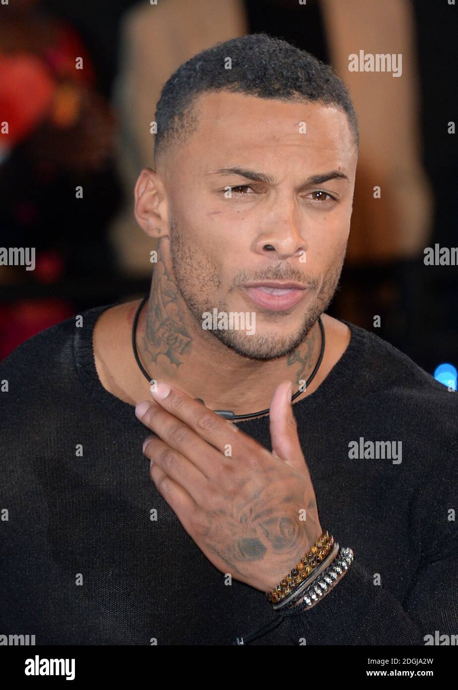 David McIntosh arriving at The Celebrity Big Brother 2014 House ...