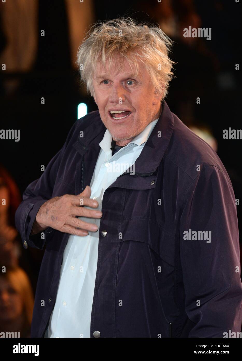 Gary Busey arriving at The Celebrity Big Brother 2014 House, Elstree ...