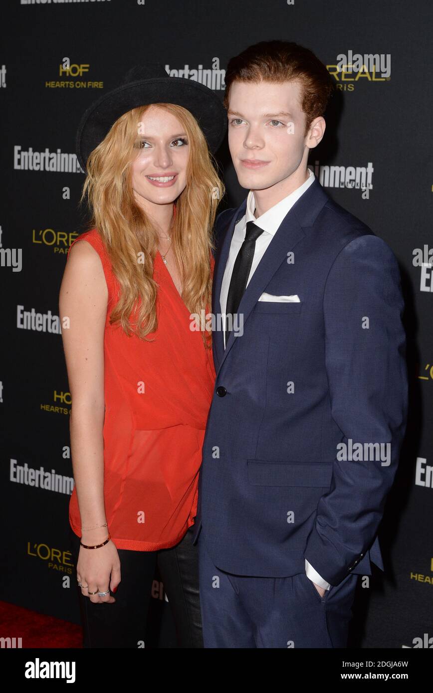 Bella thorne and cameron monaghan hi-res stock photography and images ...