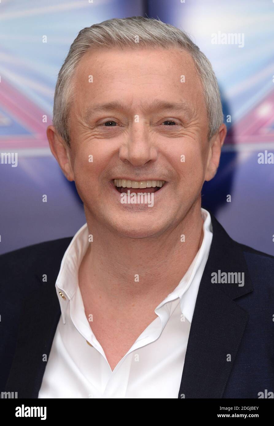 Louis Walsh arriving at the X Factor Series Launch, Ham Yard Hotel ...