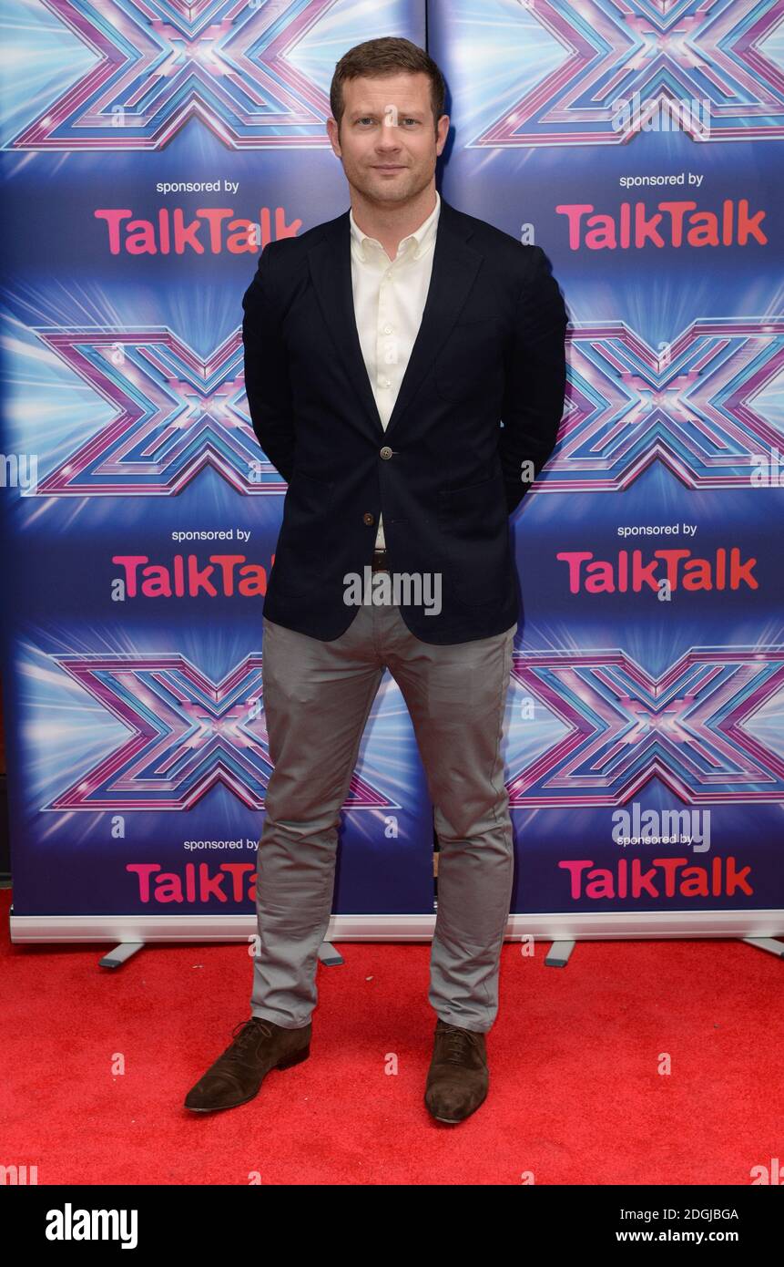 Dermot O'Leary arriving at the X Factor Series Launch, Ham Yard Hotel ...