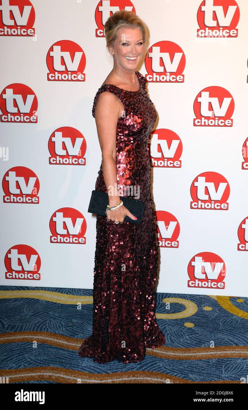 Gillian taylforth arriving for the 2014 tv choice awards hi-res stock ...