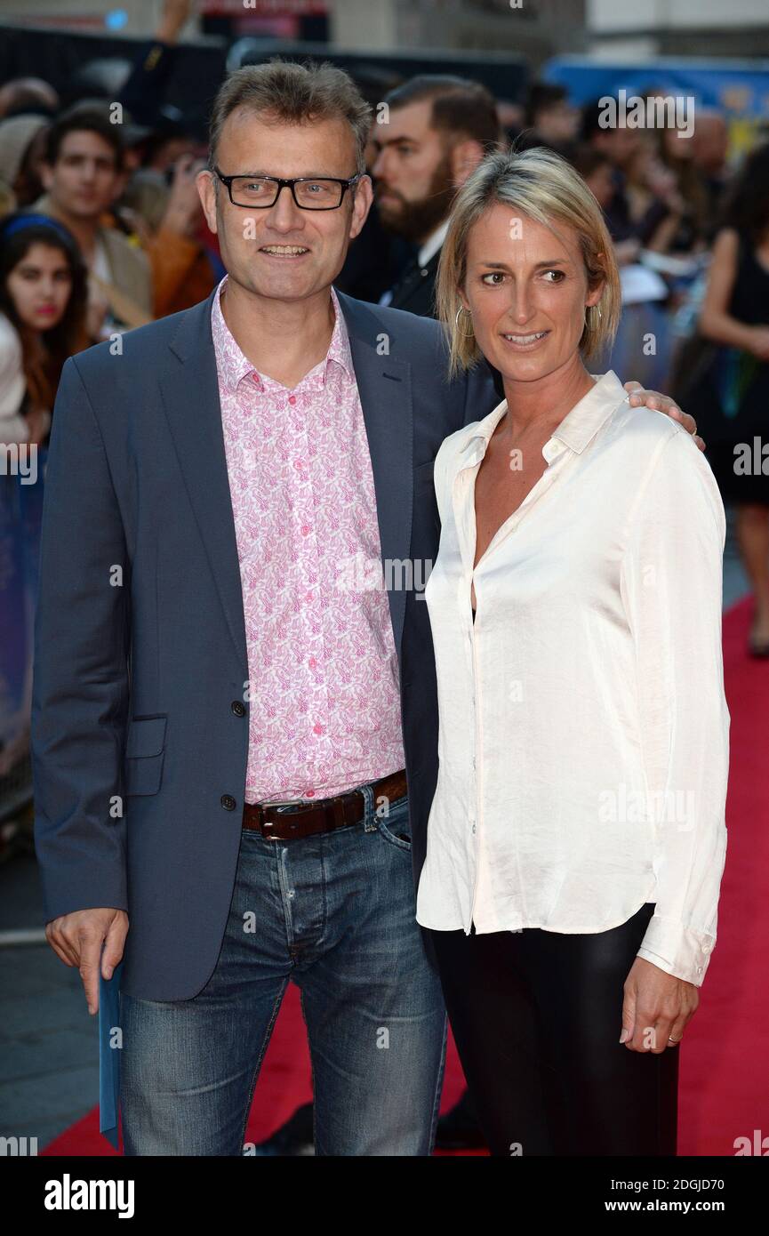 Kate Abbott-Anderson and Hugh Dennis arriving at the Premiere of What ...