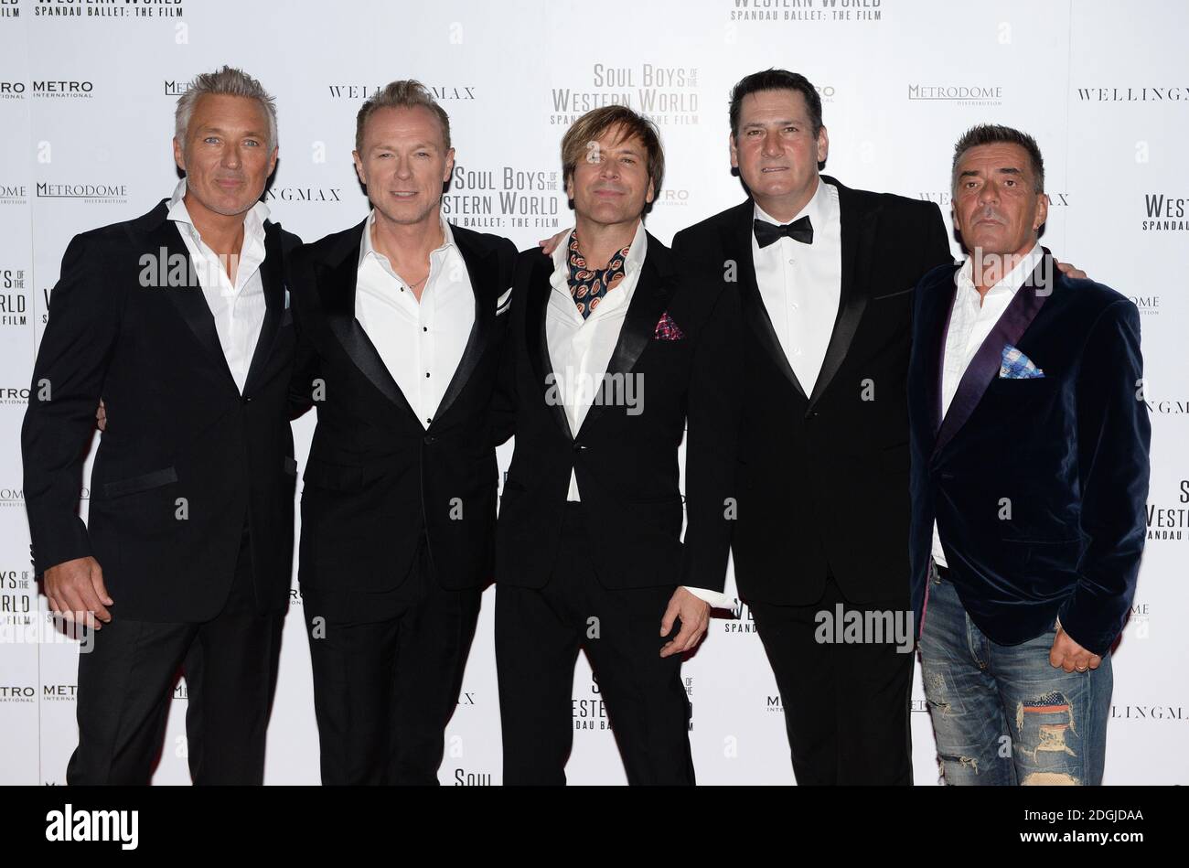 Martin Kemp, Gary Kemp, Steve Norman, Tony Hadley and John Keeble of ...
