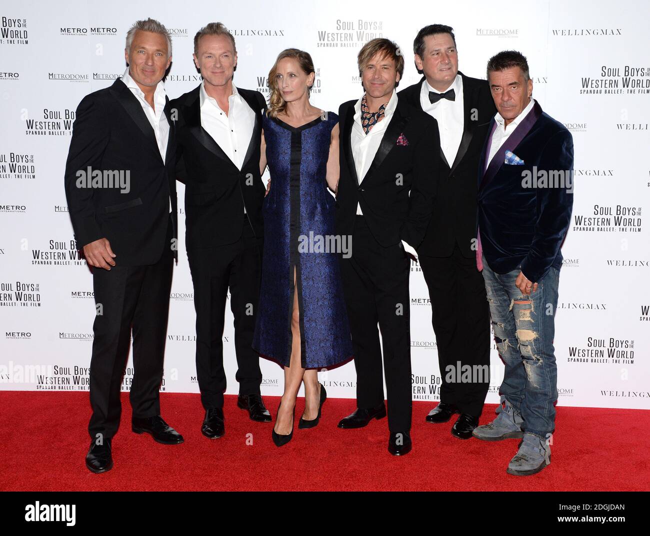 Martin Kemp, Gary Kemp, Steve Norman, Tony Hadley and John Keeble of ...