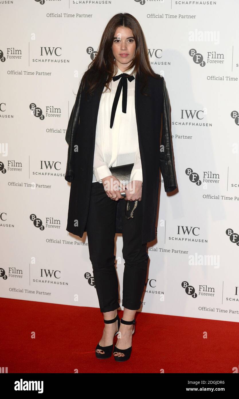 Gala Gordon attending the IWC Gala in honour of the British Film ...