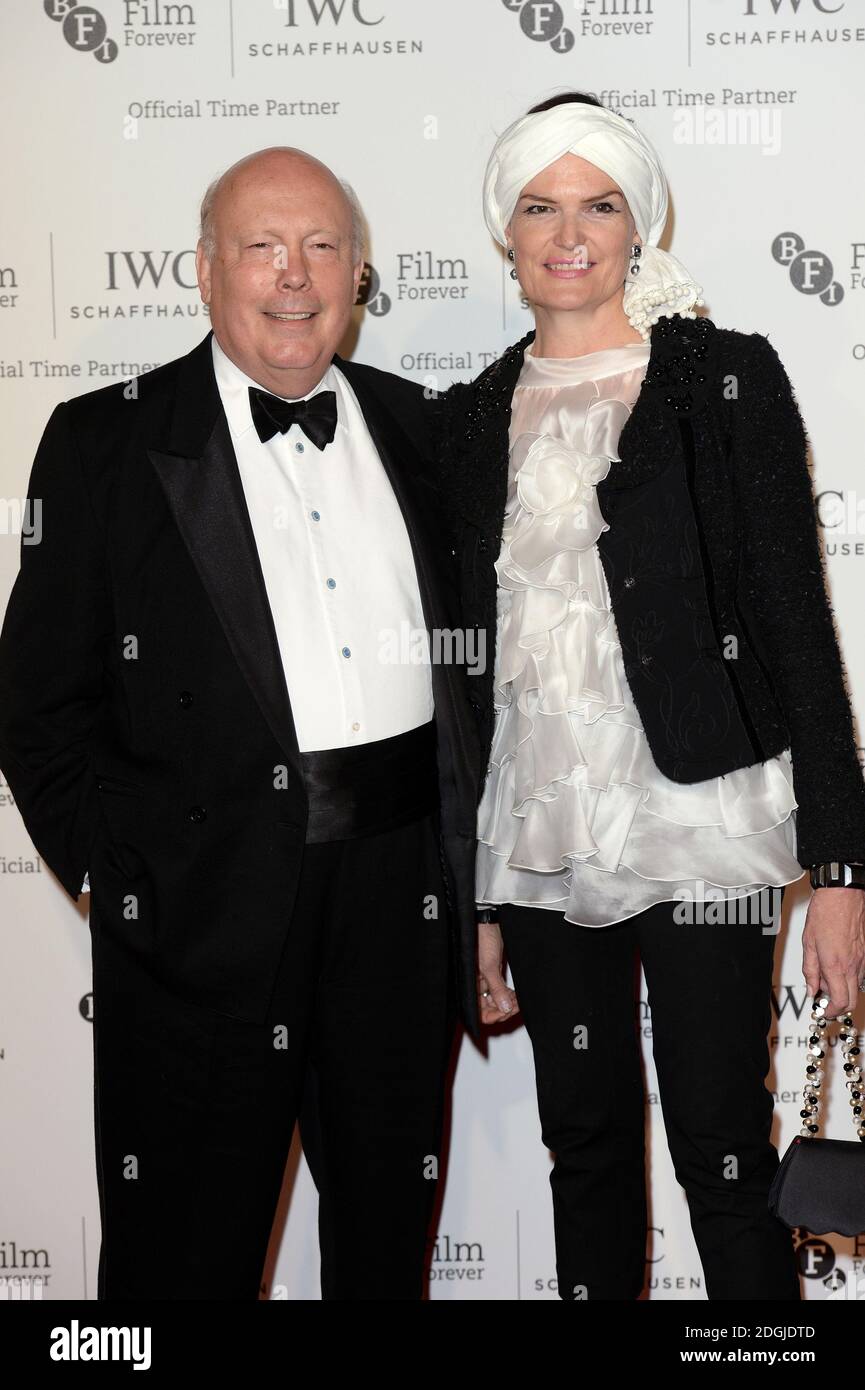 Julian Fellowes and Emma Joy Kitchener attending the IWC Gala in honour ...