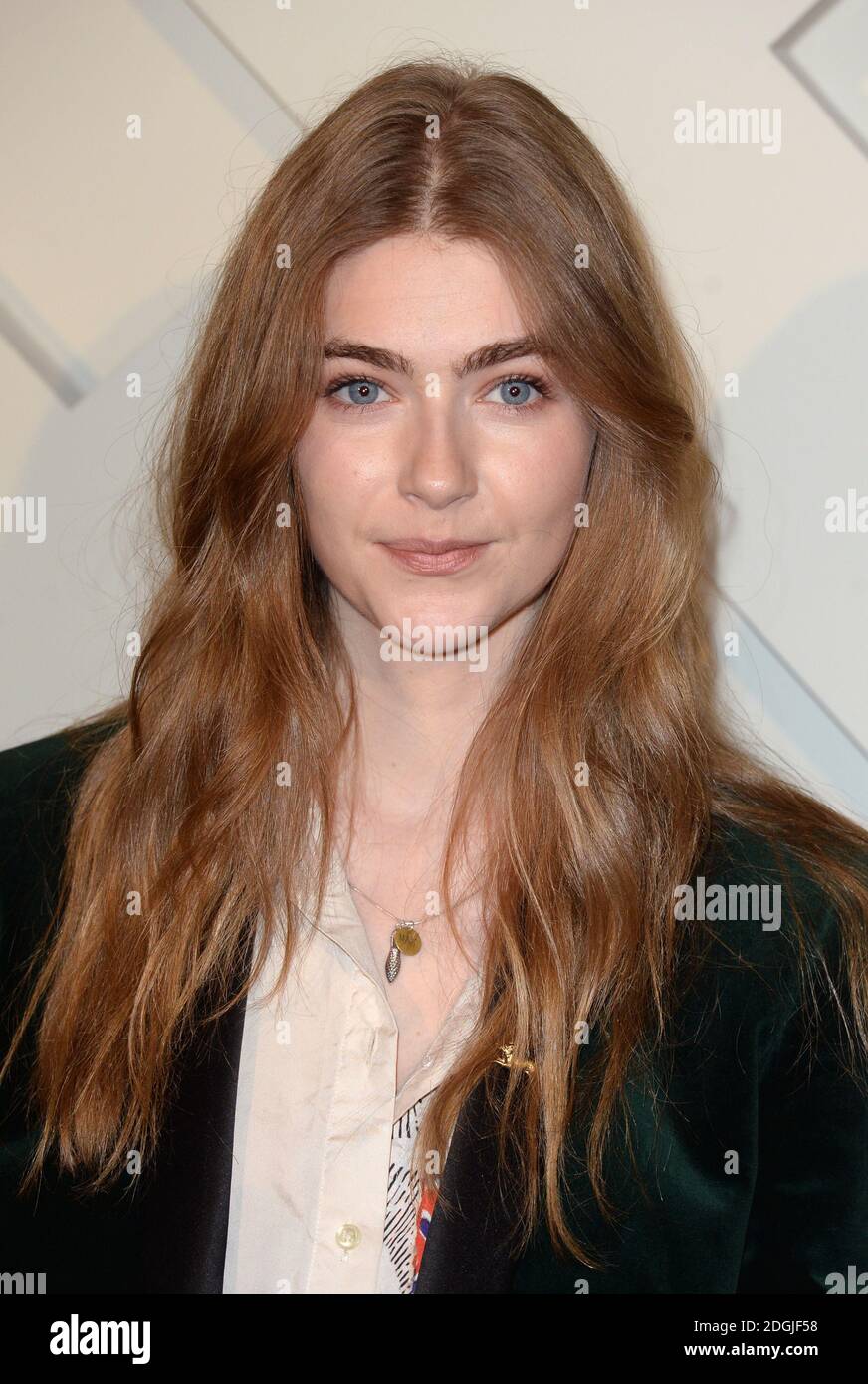 Eve Delf arriving at the 2014 Burberry Festive Campaign Launch starring ...