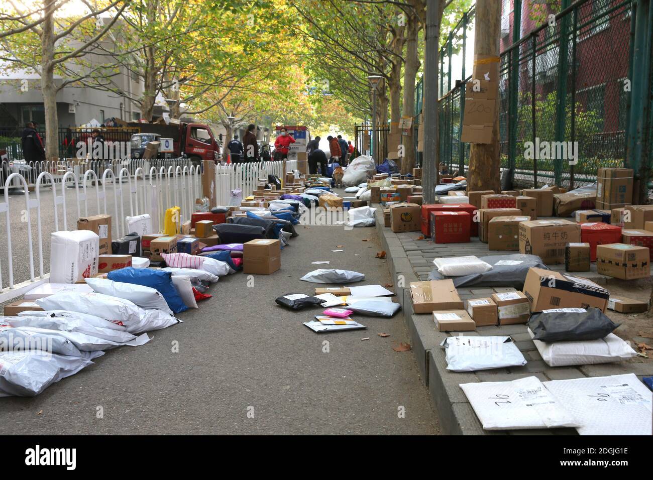 Delivery station hi-res stock photography and images - Alamy