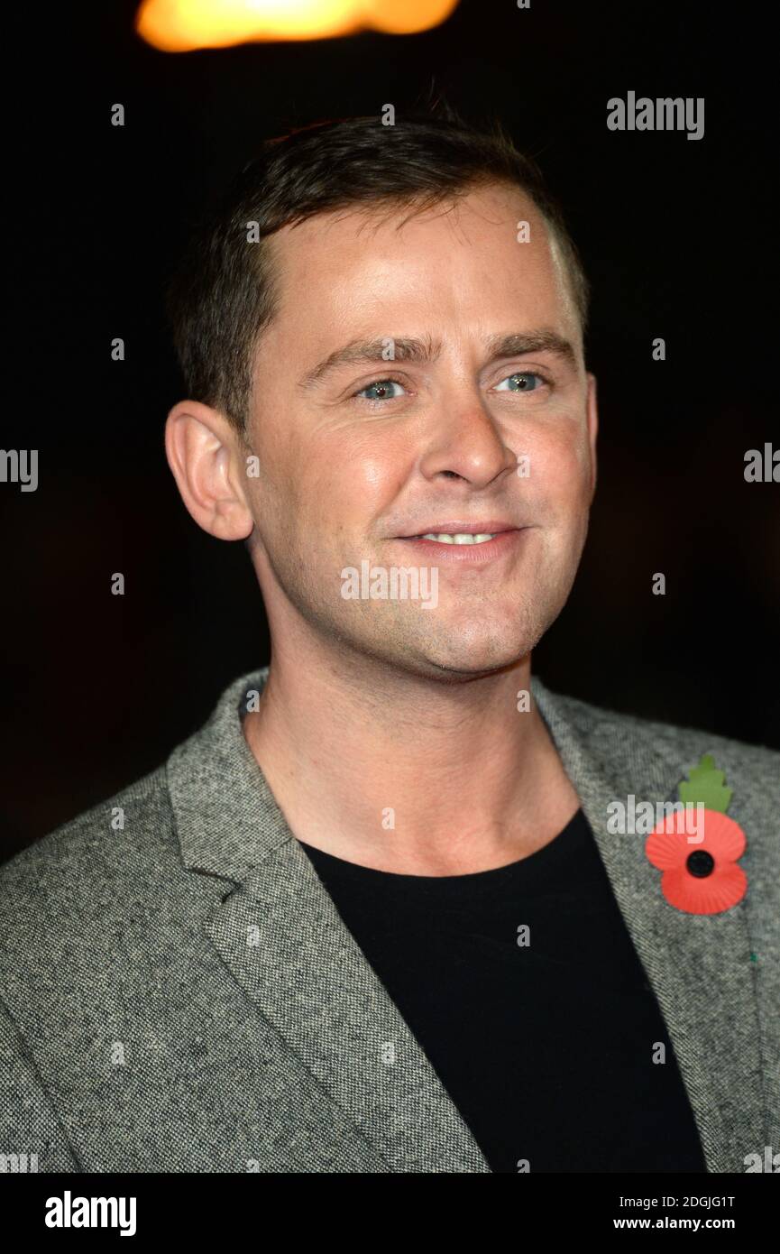 Scott Mills arriving at The Hunger Games: Mockingjay Part 1 World ...