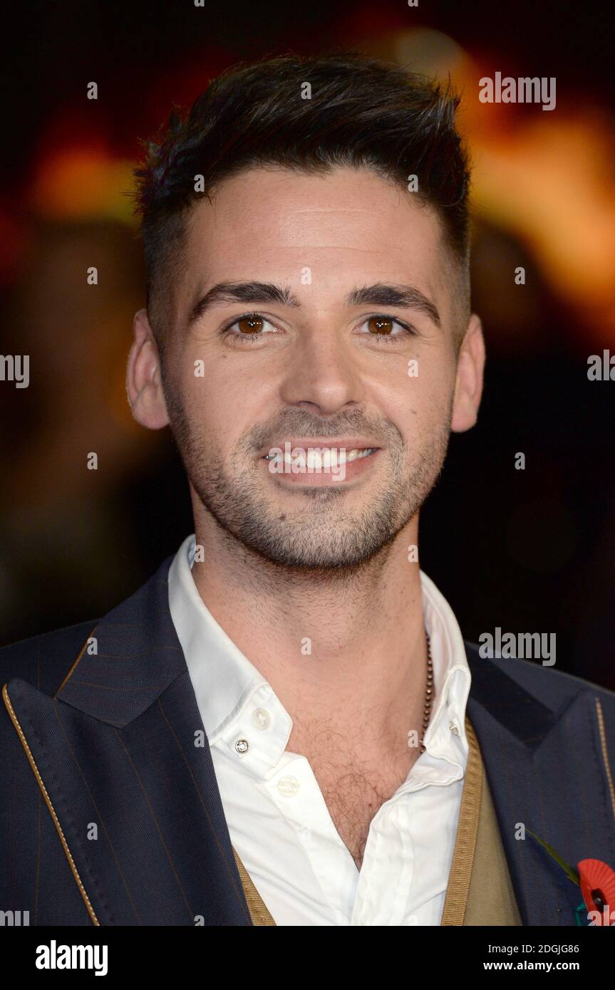 X Factor contestant Ben Haenow attending The Hunger Games: Mockingjay ...