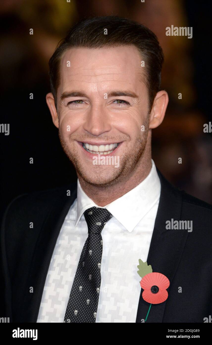 X Factor contestant Jay James attending The Hunger Games: Mockingjay ...