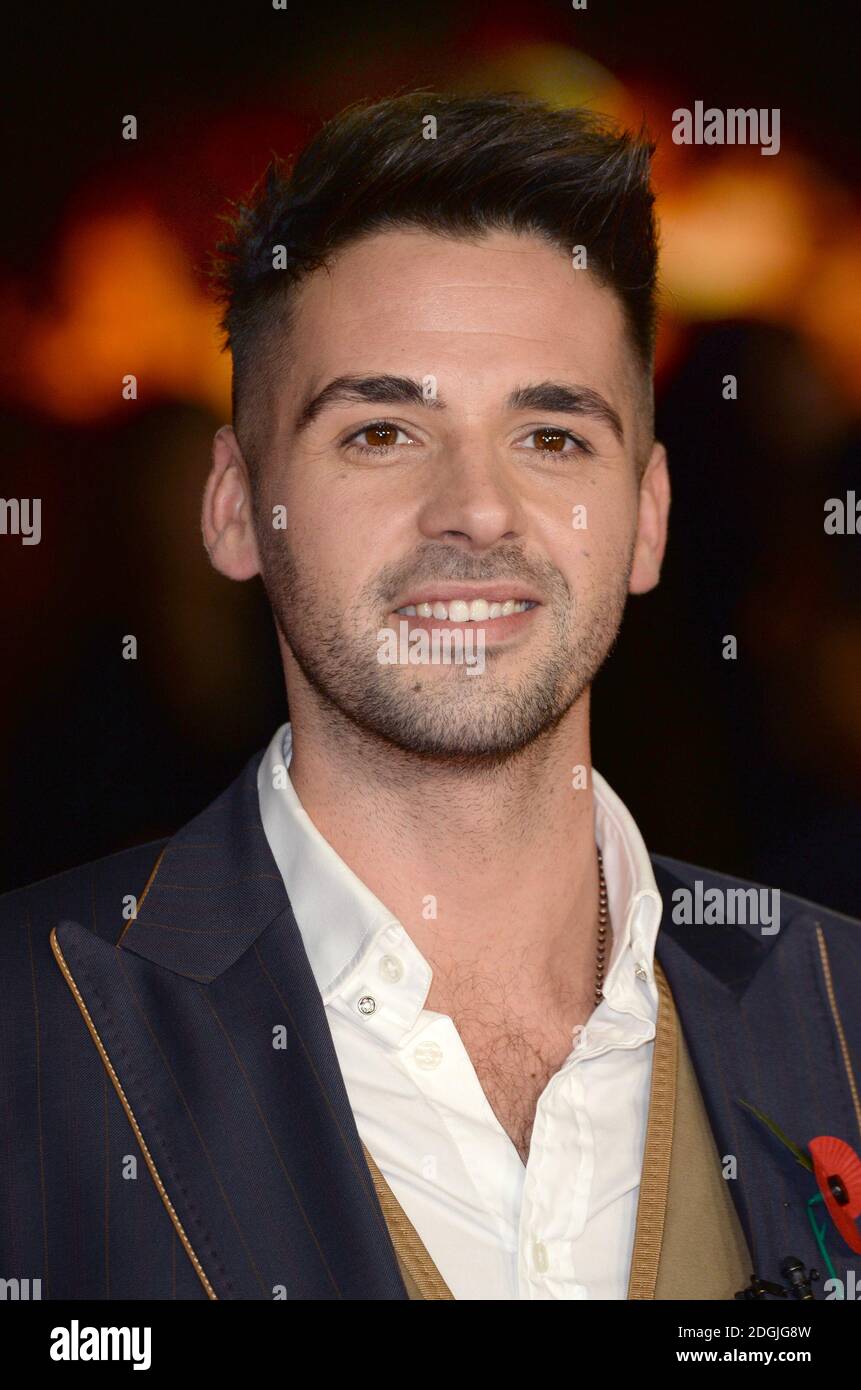 X Factor contestant Ben Haenow attending The Hunger Games: Mockingjay ...