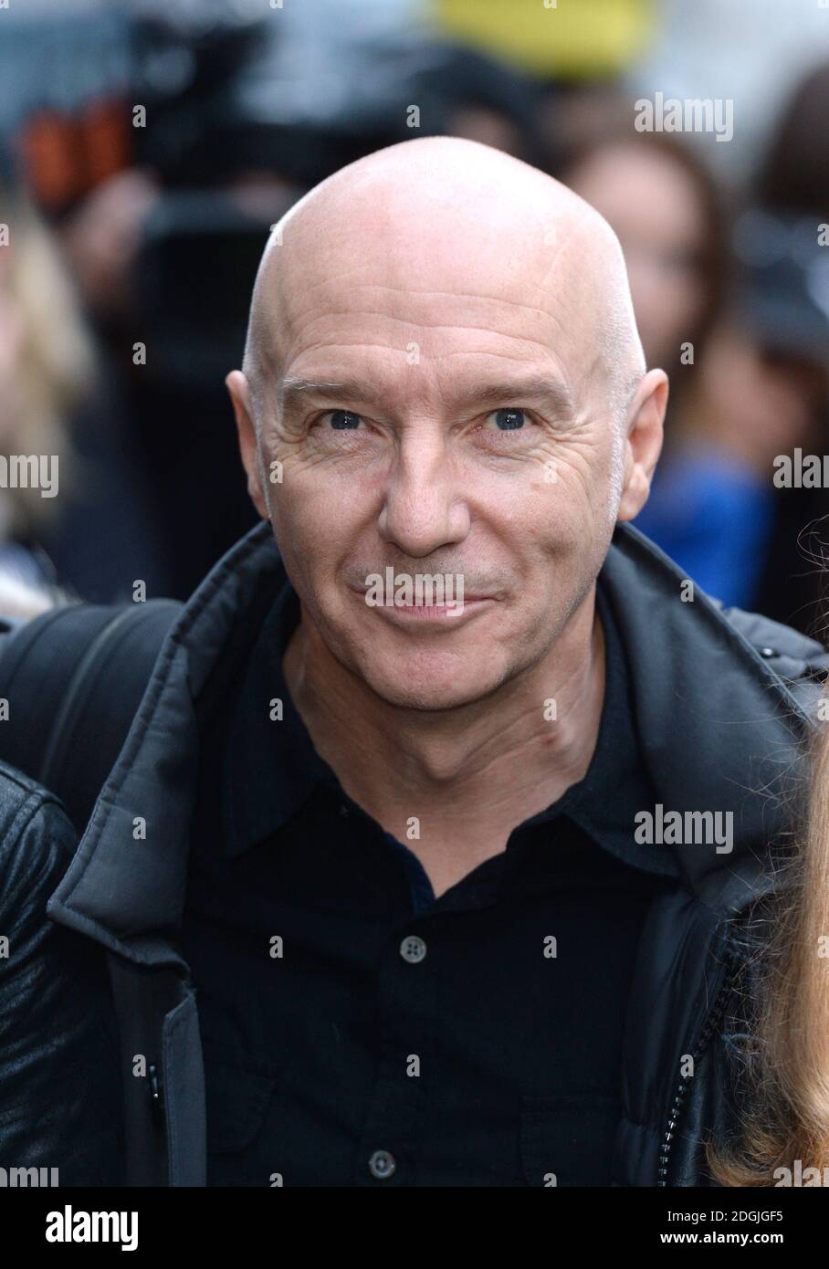 Midge Ure arriving at the Band Aid 30 recording at Sarm Studios in ...
