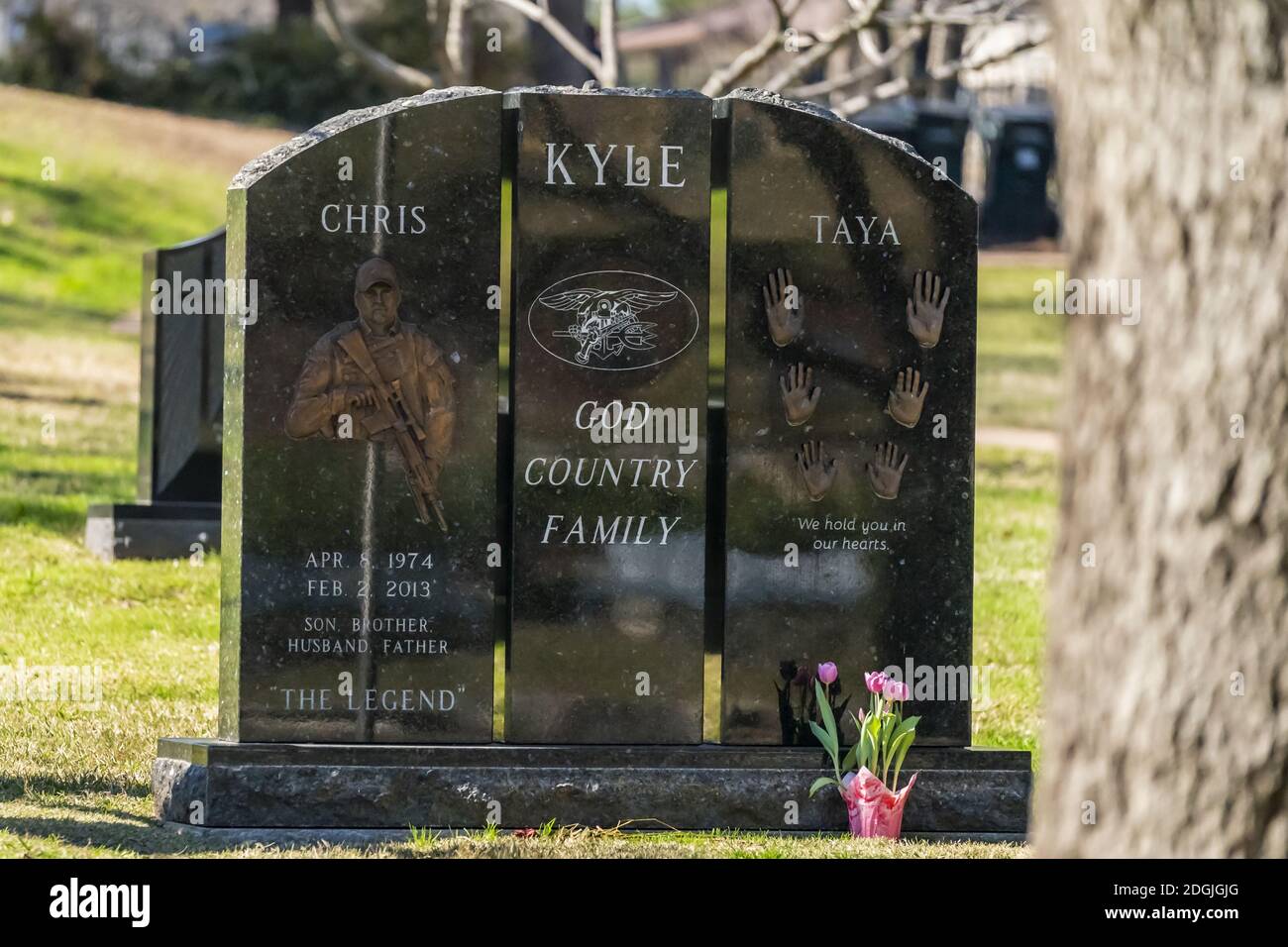 Tomb Of Chris Kyle, American Sniper Stock Photo - Alamy