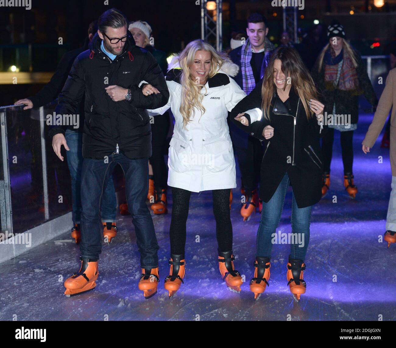 Denise Van Outen at the launch of Eyeskate at the London Eye, South ...