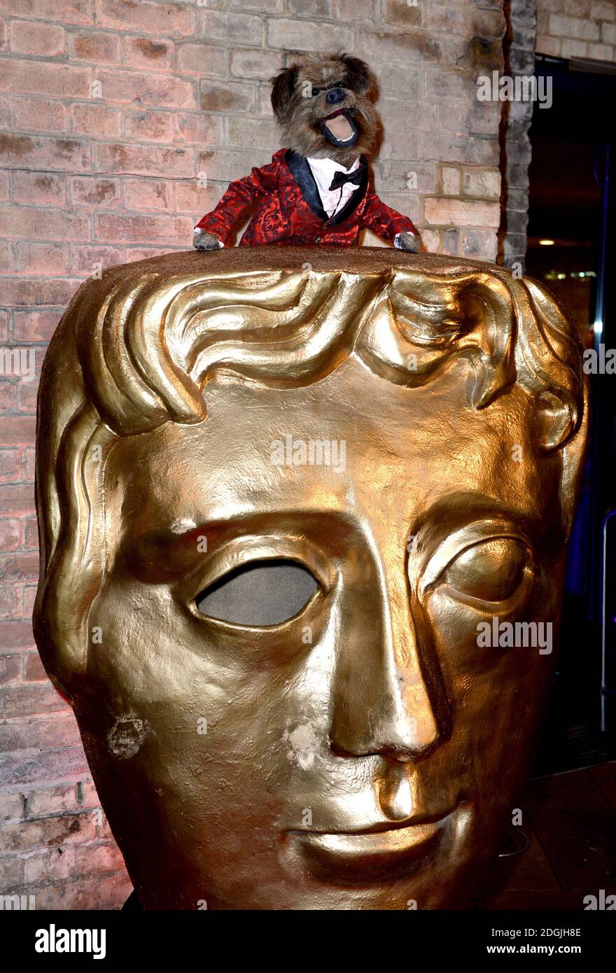 Hacker T dog arriving at the Children's BAFTA's, Camden Roundhouse ...