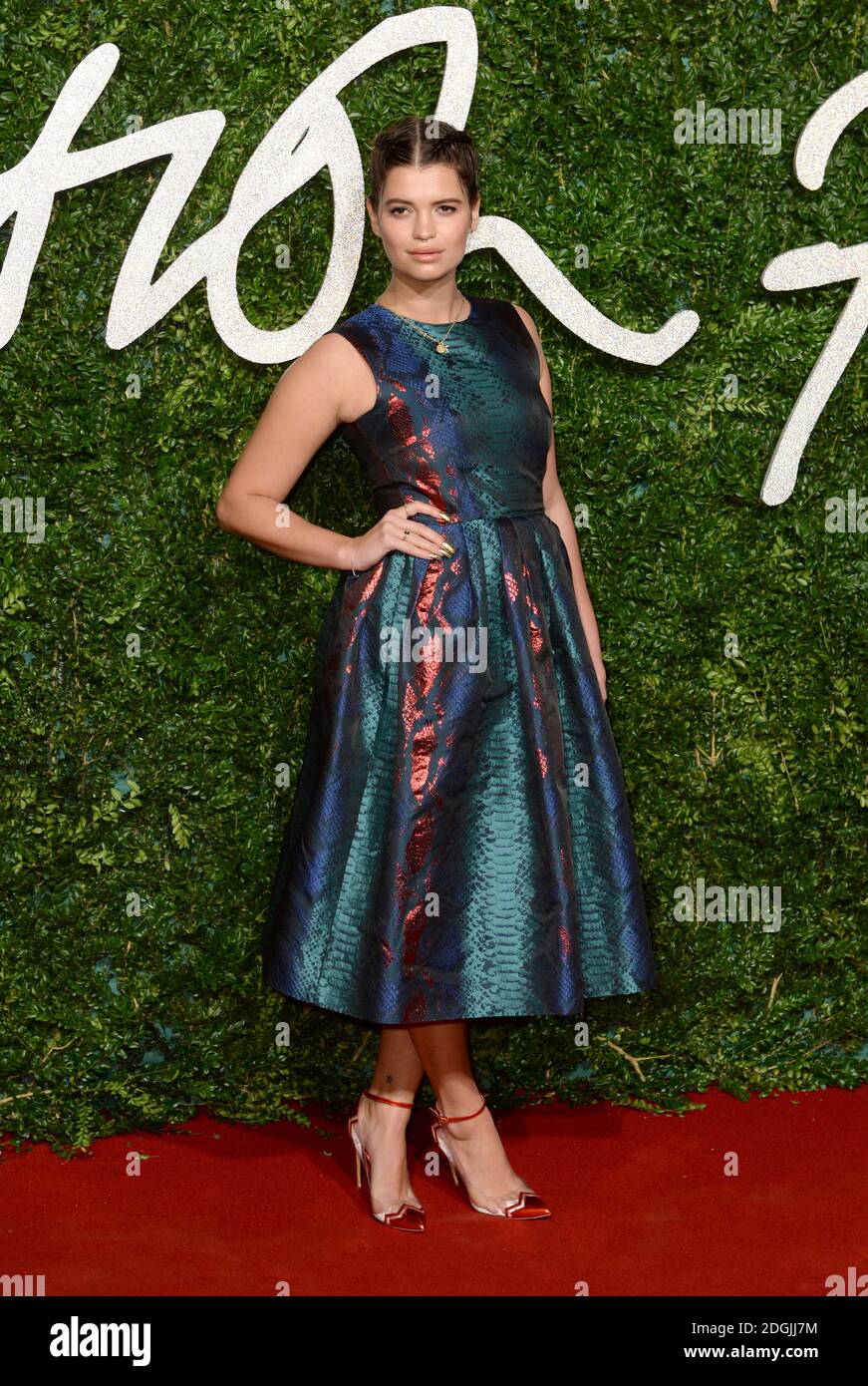 Pixie Geldof arriving at the British Fashion Awards 2014, London Stock ...