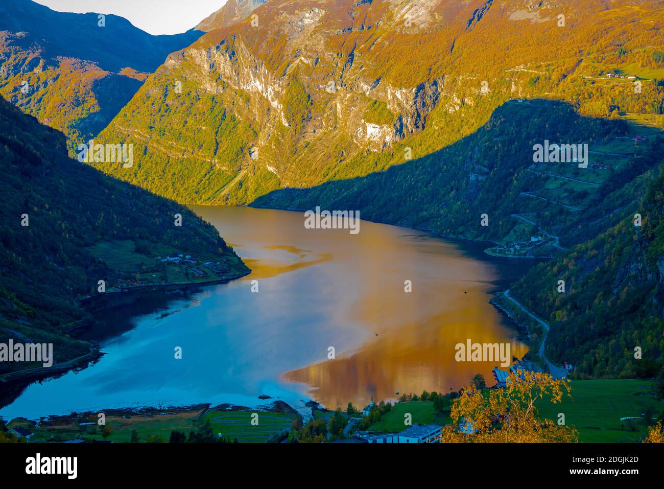 Amazing fjord geiranger in norway hi-res stock photography and images ...