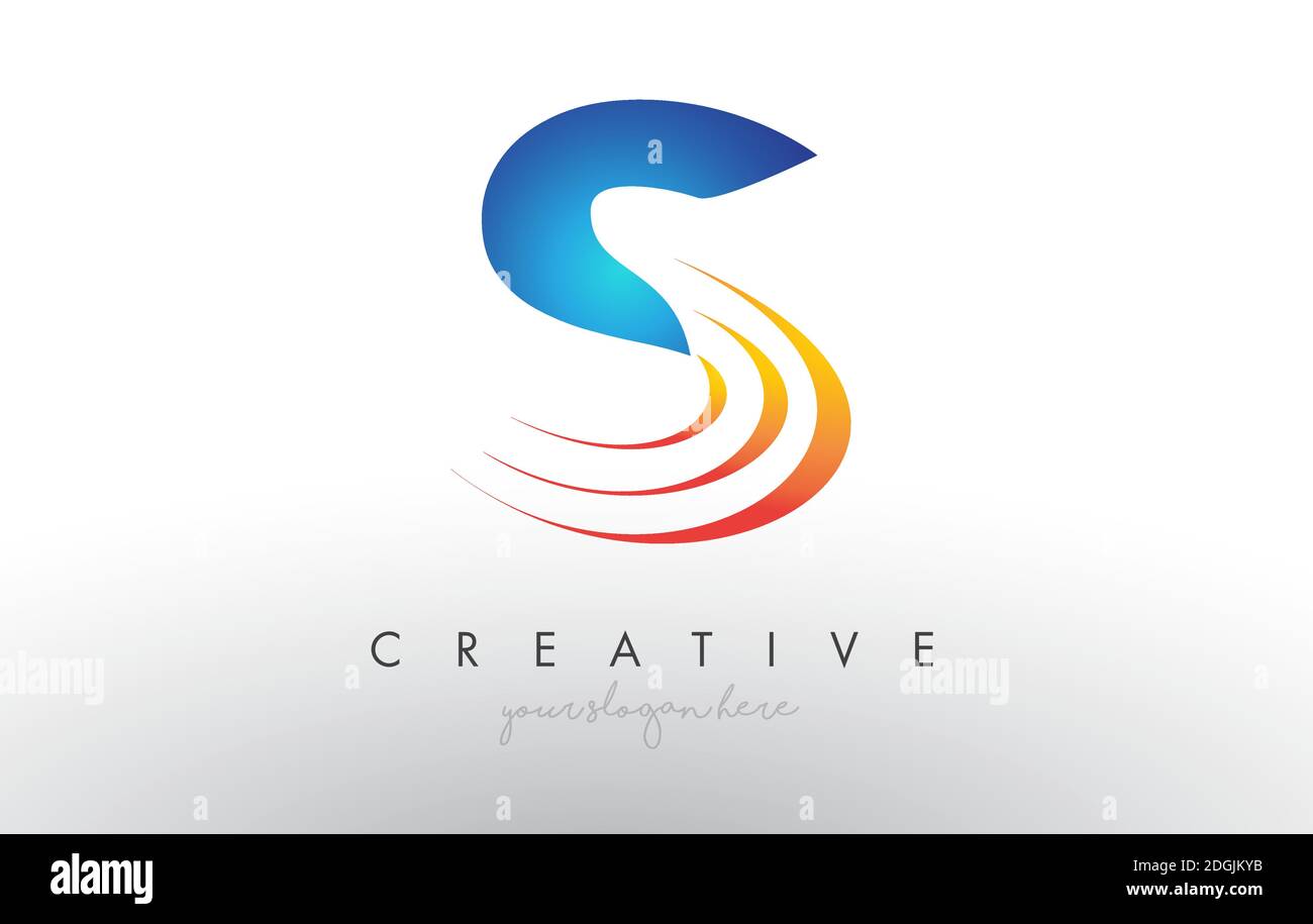 Letter Logo Design with Creative Look and Beautiful Modern Design ...