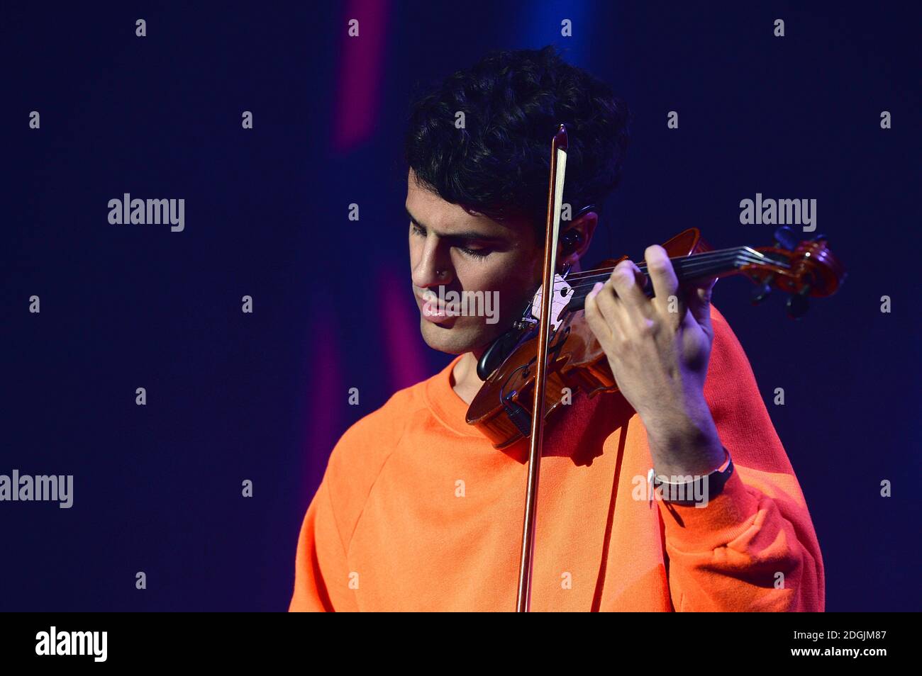 Milan Neil Amin-Smith of Clean Bandit live on stage during the Capital ...