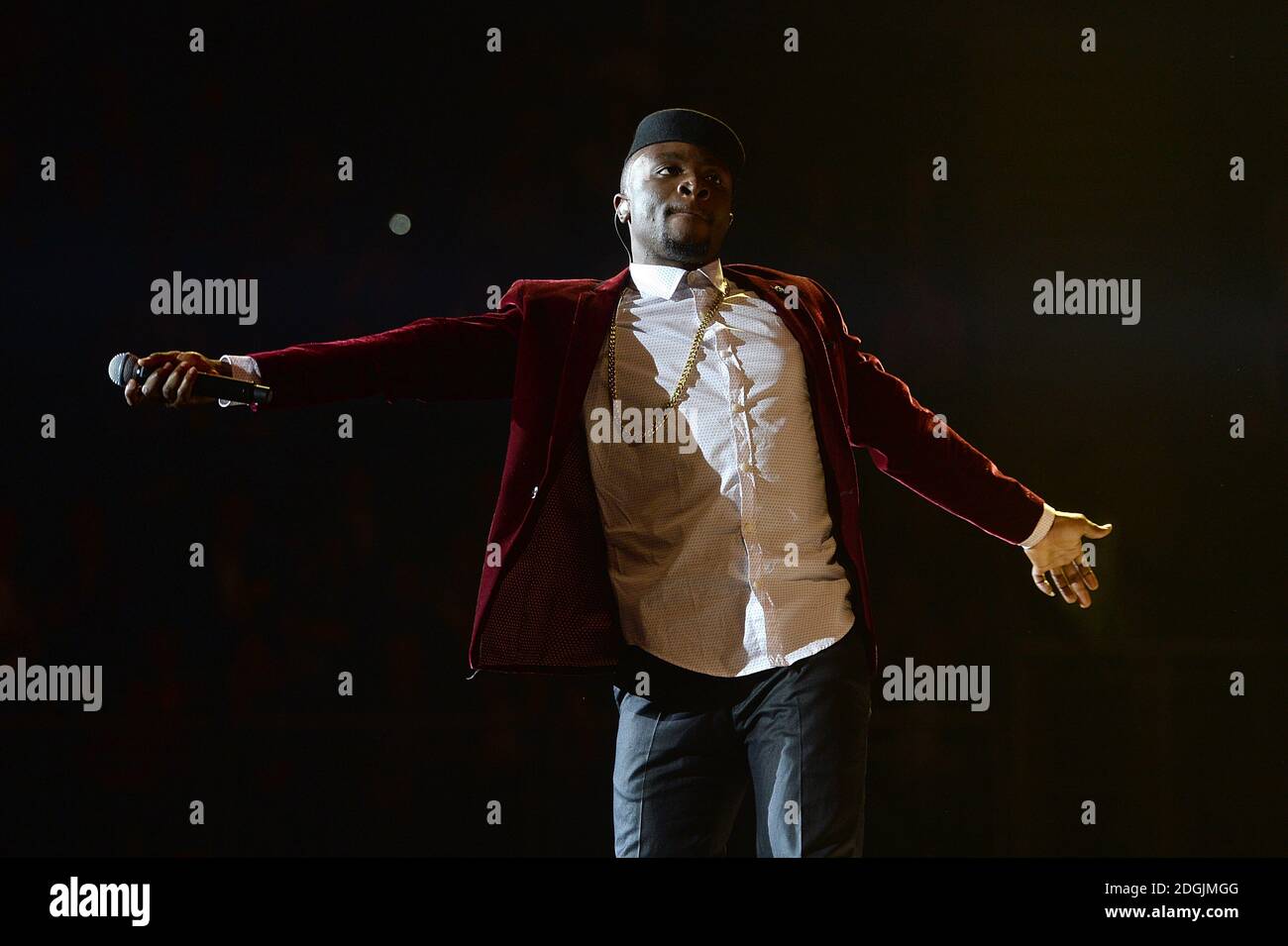 EXCLUSIVE *** Fuse ODG performing live on stage during the Capital FM ...