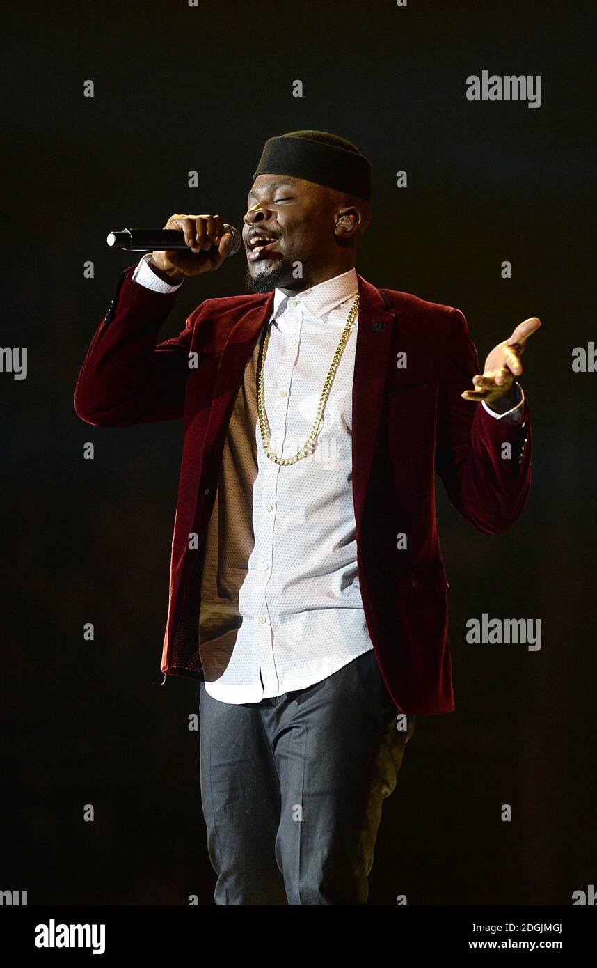 EXCLUSIVE *** Fuse ODG performing live on stage during the Capital FM ...