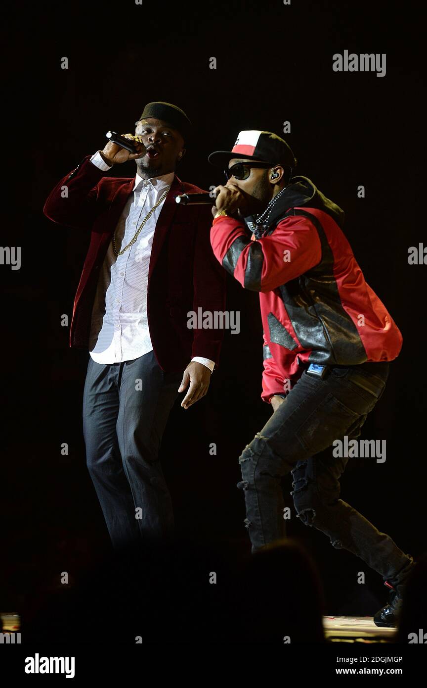 EXCLUSIVE *** Fuse ODG performing live on stage during the Capital FM ...
