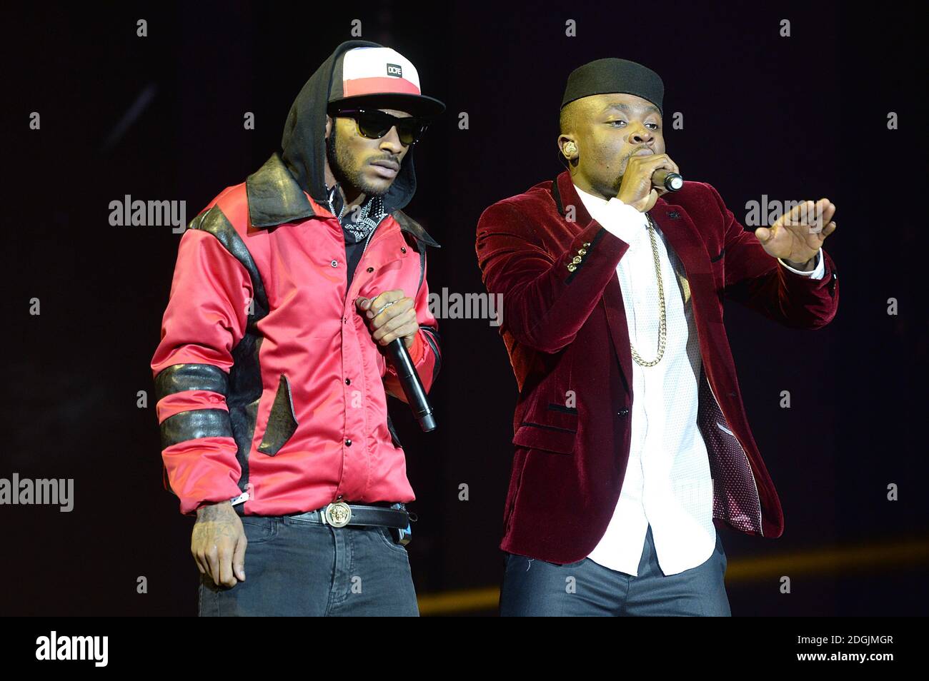 EXCLUSIVE *** Fuse ODG performing live on stage during the Capital FM ...