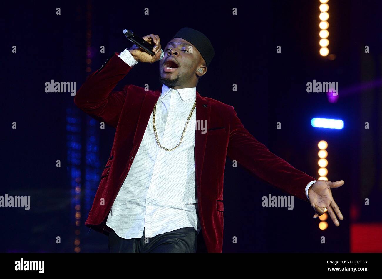 EXCLUSIVE *** Fuse ODG performing live on stage during the Capital FM ...