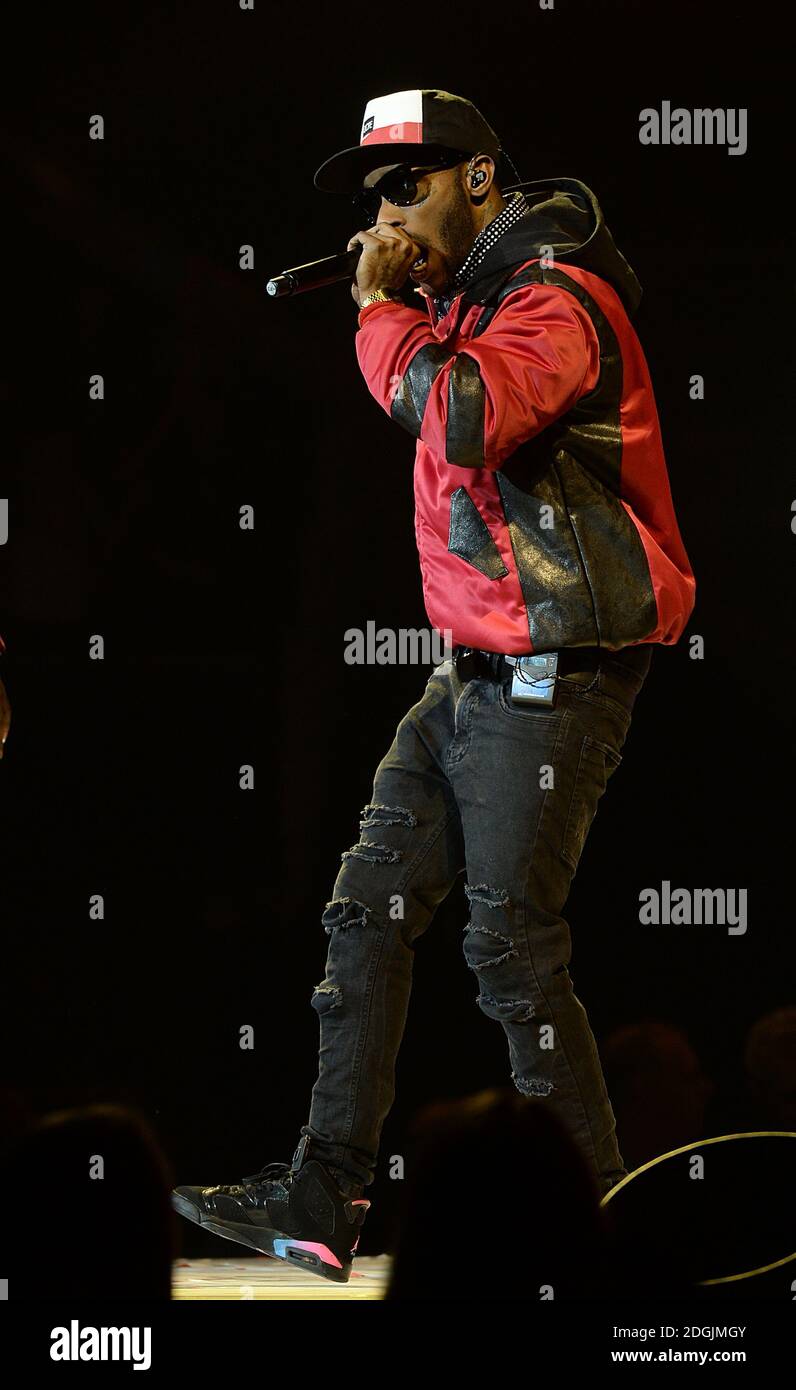 EXCLUSIVE *** Fuse ODG performing live on stage during the Capital FM ...