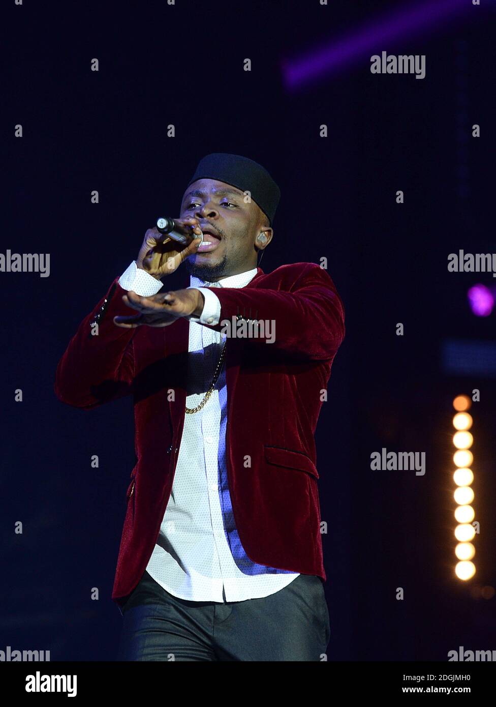 EXCLUSIVE *** Fuse ODG performing live on stage during the Capital FM ...