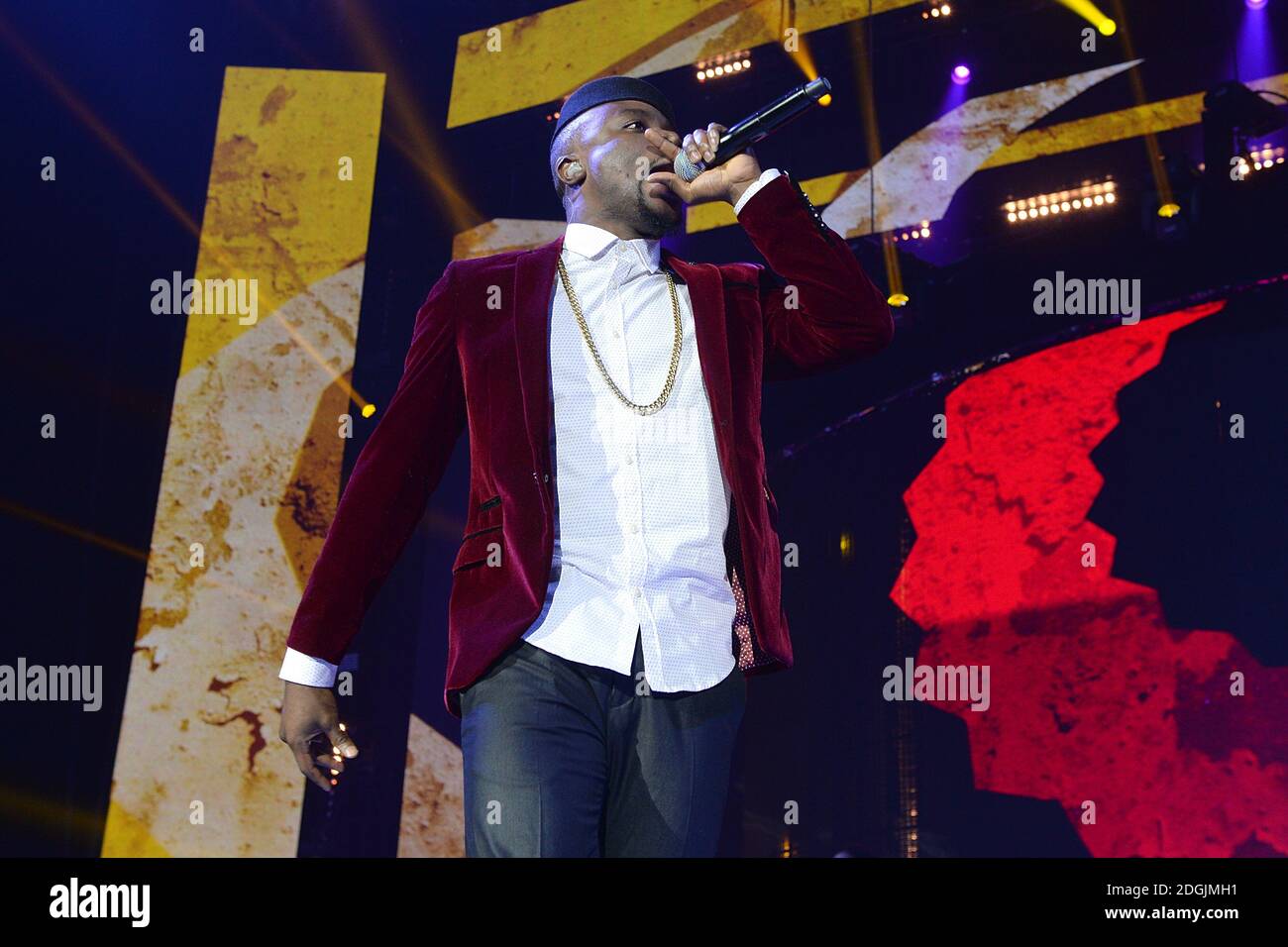 EXCLUSIVE *** Fuse ODG performing live on stage during the Capital FM ...