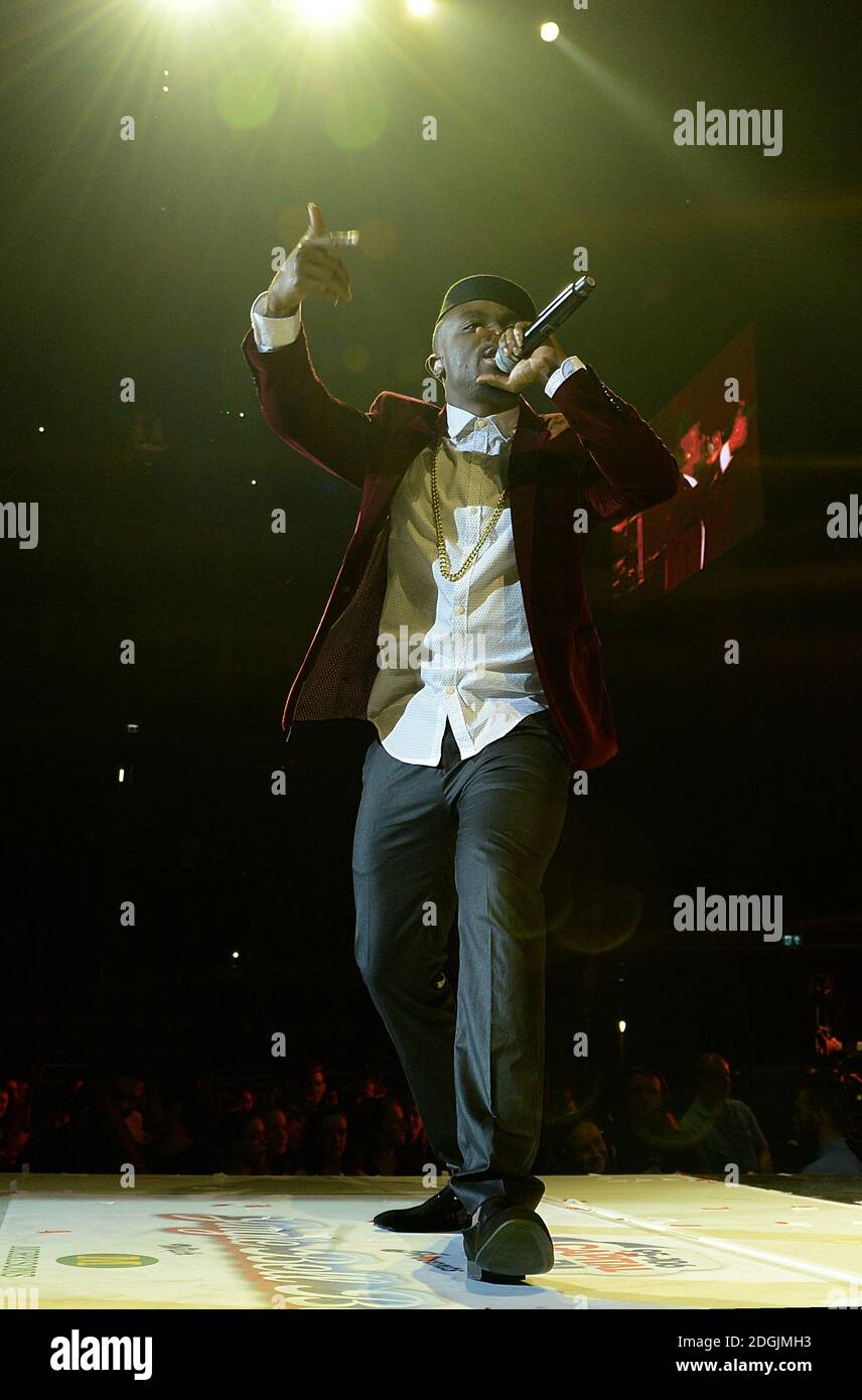 EXCLUSIVE *** Fuse ODG performing live on stage during the Capital FM ...