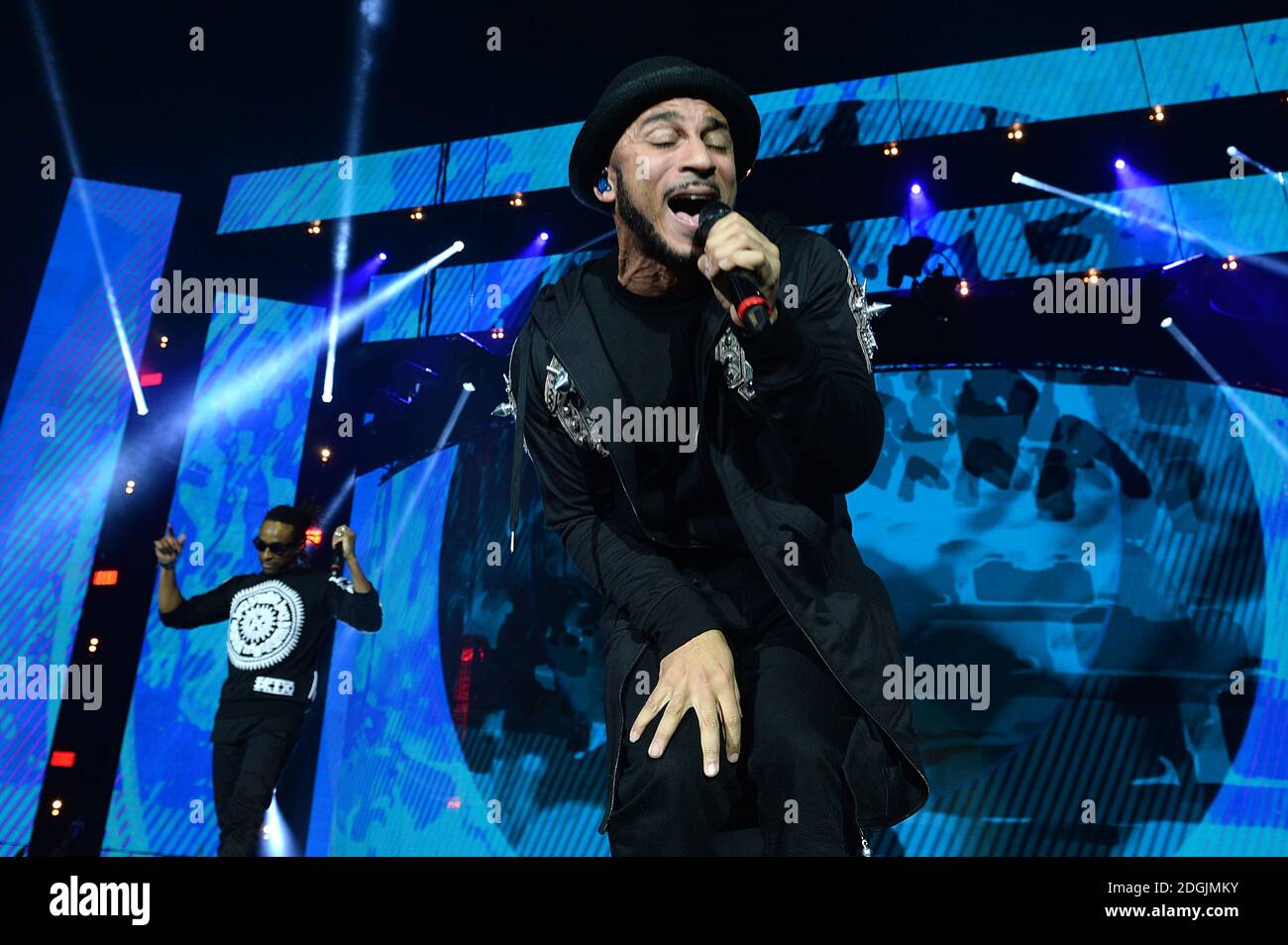 EXCLUSIVE *** Sigma Featuring vocalist Daniel Pearce (centre) live on ...