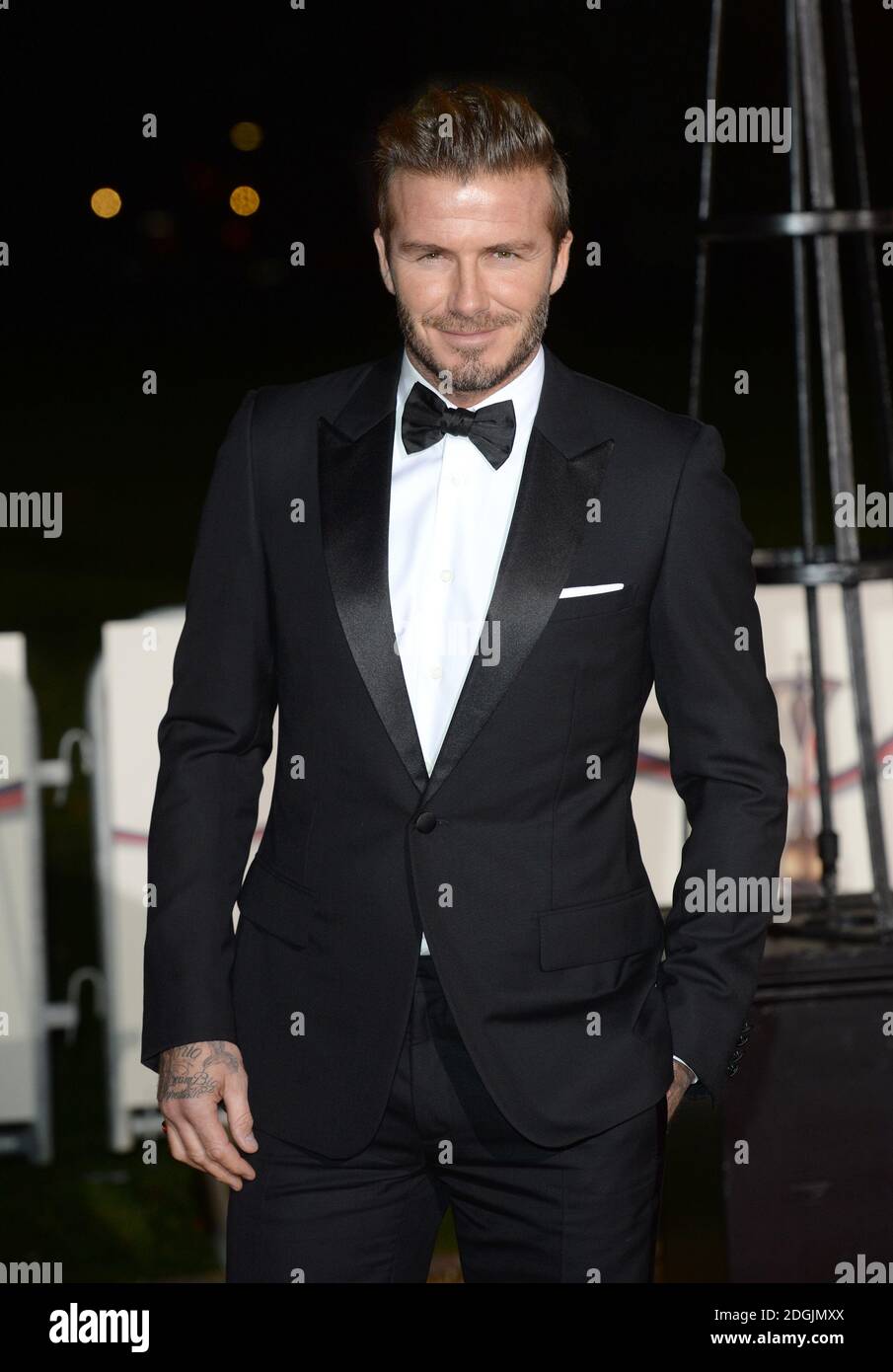 David Beckham arriving at A Night of Heroes : The Sun Military Awards ...