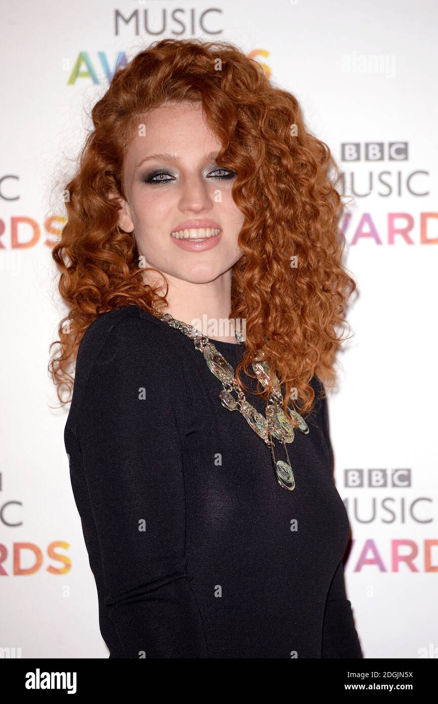 Jess Glynne attending the BBC Music Awards at Earl's Court, London ...