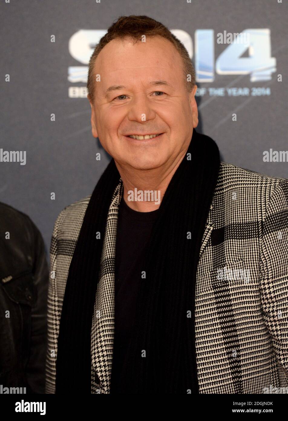 Jim Kerr from Simple Minds arriving for the 2014 Sports Personality of ...