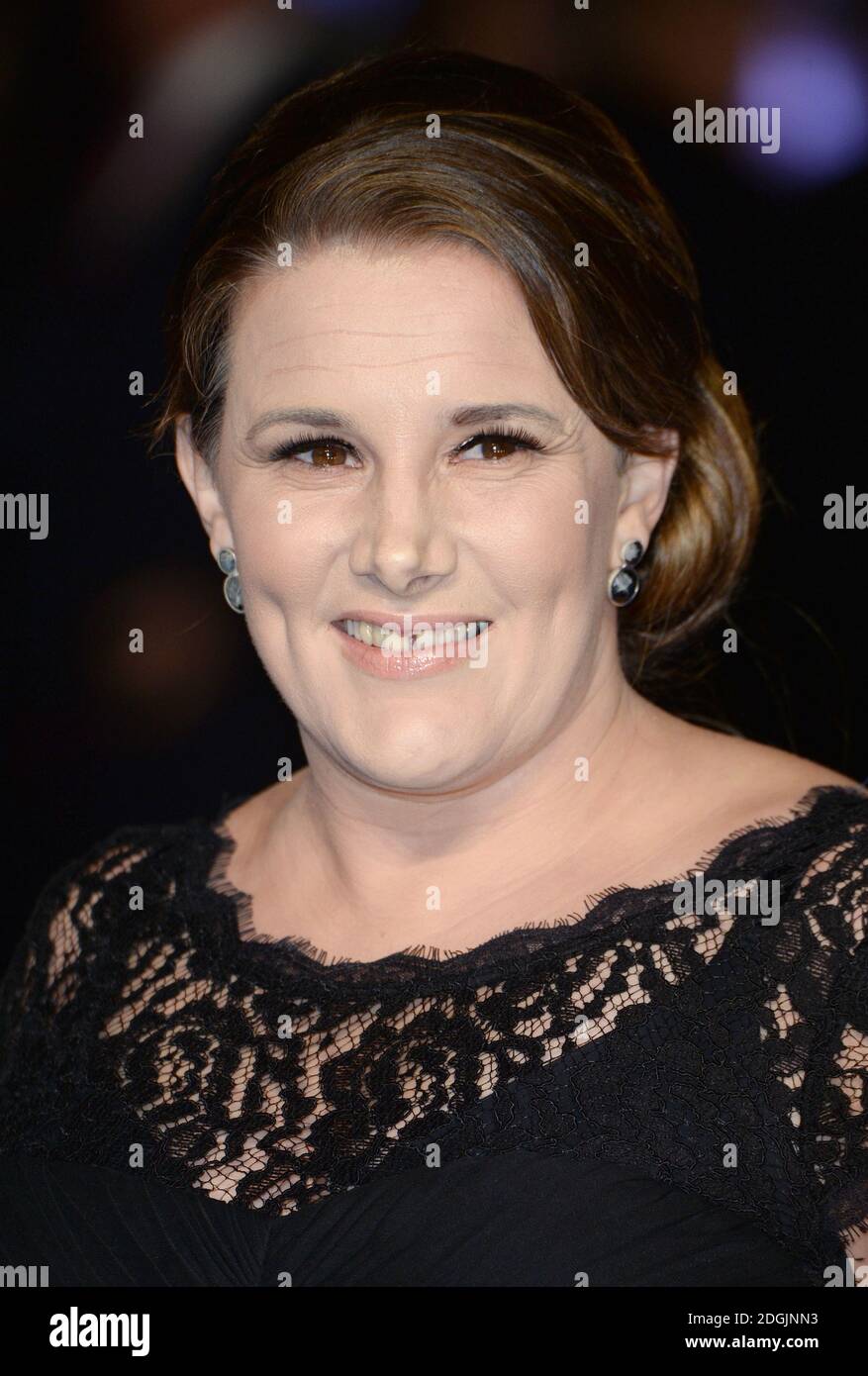 Sam Bailey arriving at the Night at the Museum Secret of The Tomb ...