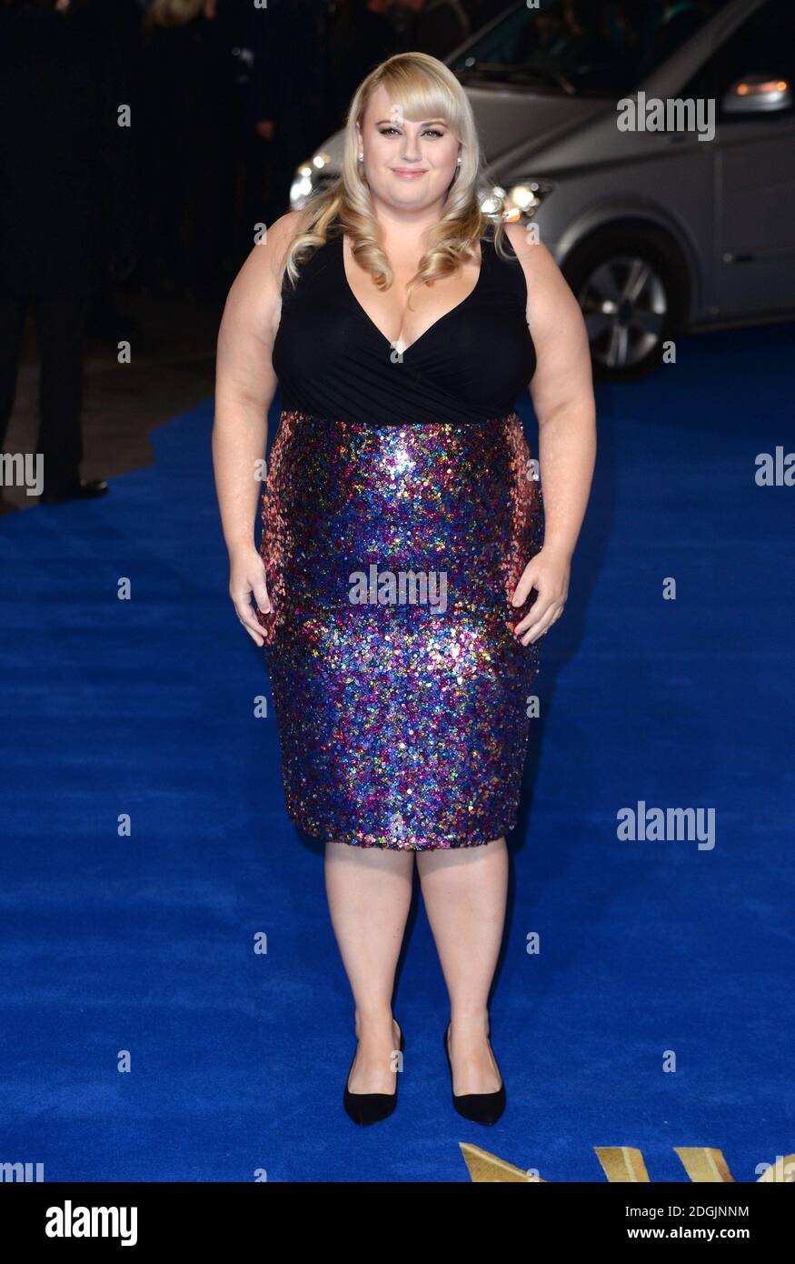 Rebel Wilson arriving at the Night at the Museum Secret of The Tomb ...