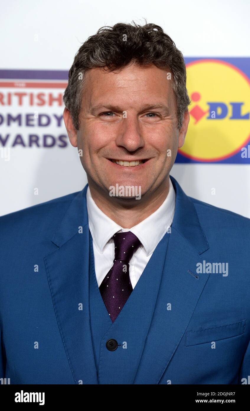 Adam Hills arriving at the British Comedy Awards 2014 held at Fountain ...