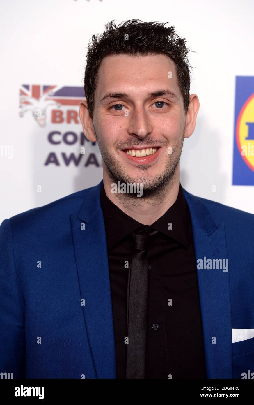 Blake Harrison arriving at the British Comedy Awards 2014 held at ...
