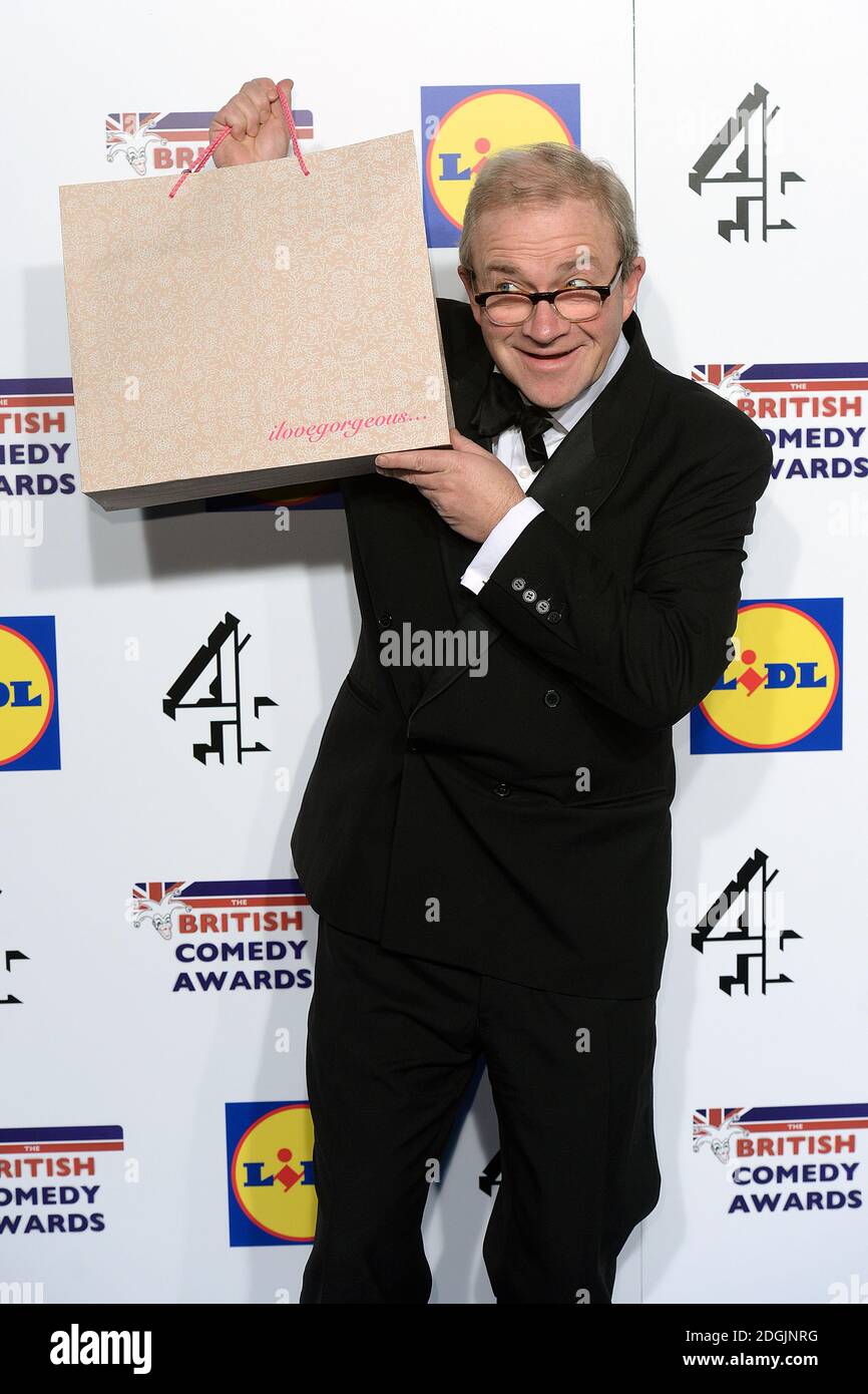 Harry Enfield arriving at the British Comedy Awards 2014 held at ...