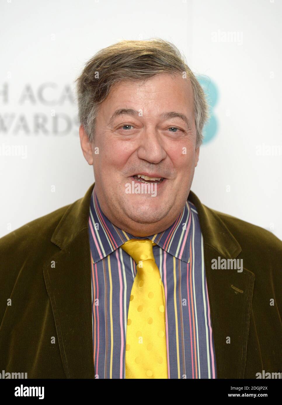 Stephen Fry during the BAFTA Film Awards Nominations Announcement held ...