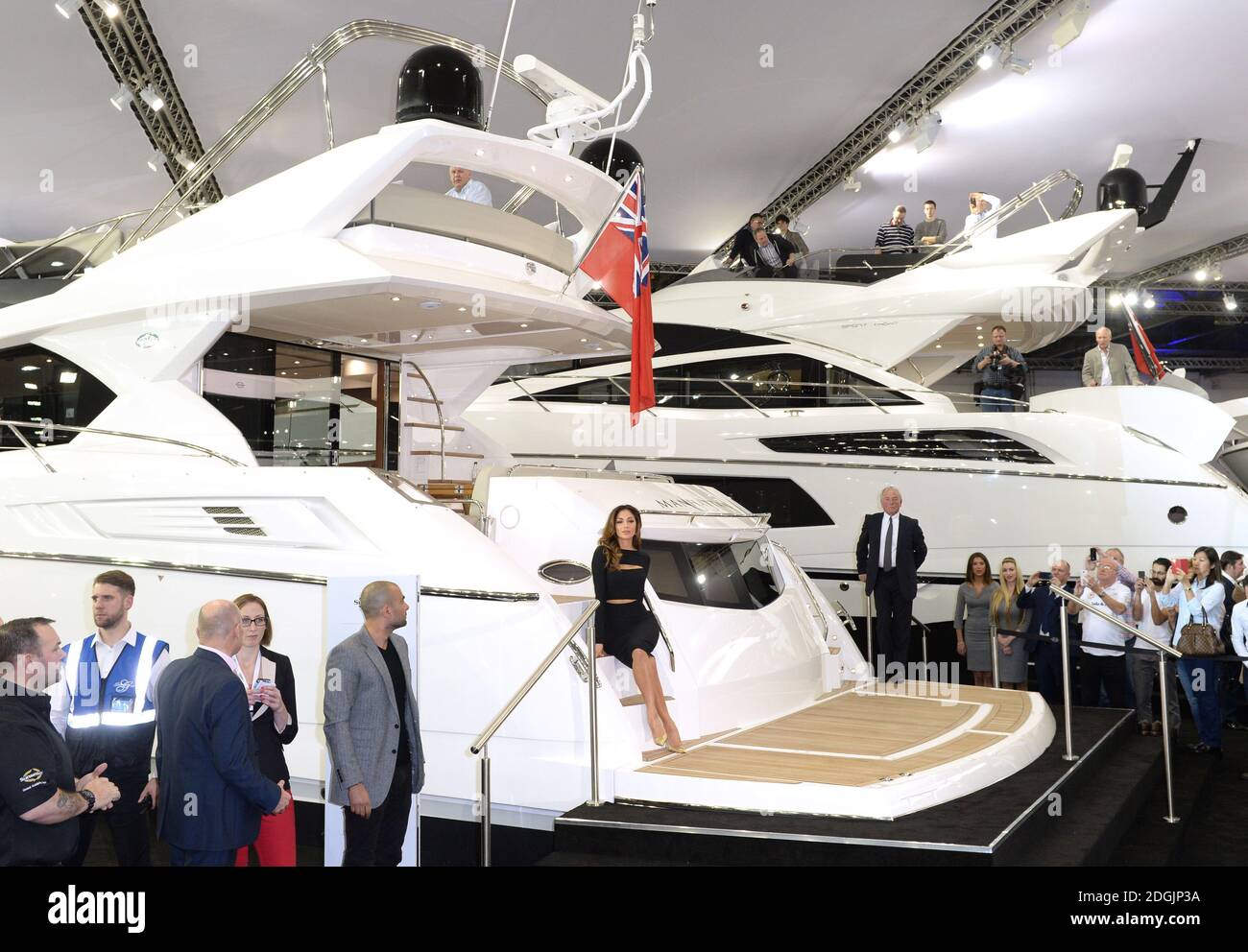 Nicole Scherzinger attends the CWM FX London Boat Show 2015 held at the ...