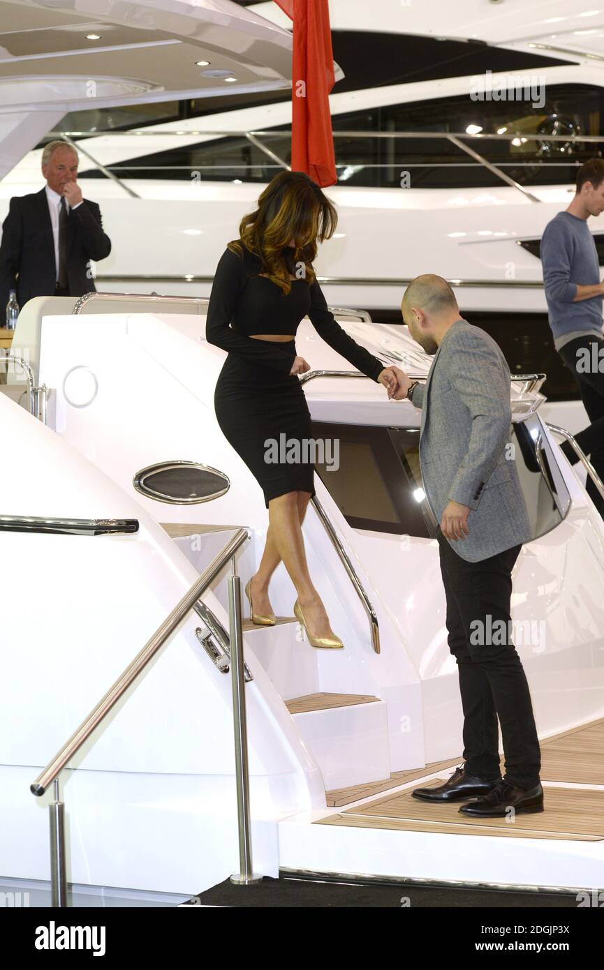 Nicole Scherzinger attends the CWM FX London Boat Show 2015 held at the ...