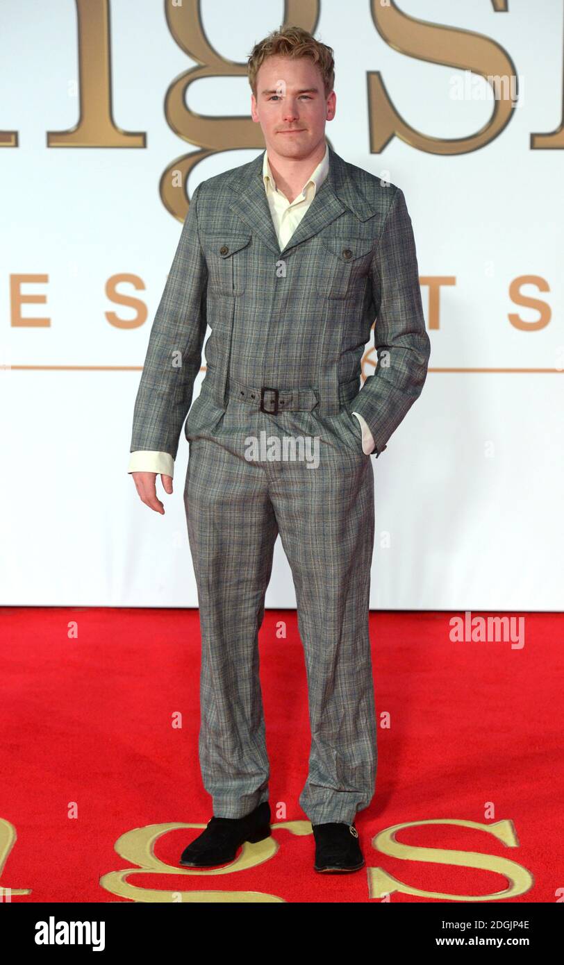 Nicholas Banks arriving at the Kingsman: The Secret Service World ...