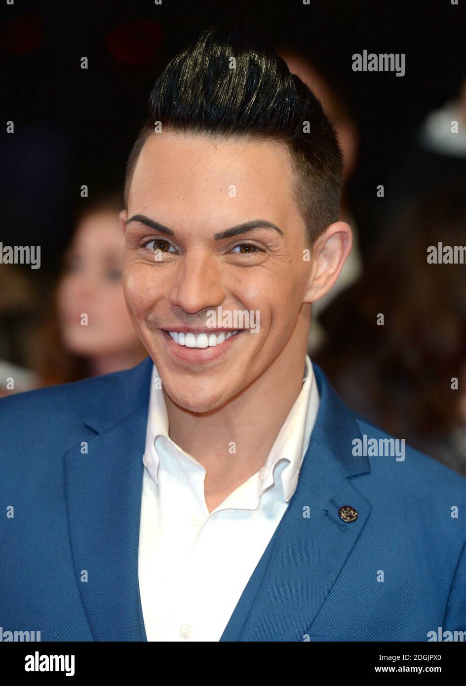 Bobby Norris on the red carpet at the National Television Awards 2015 ...